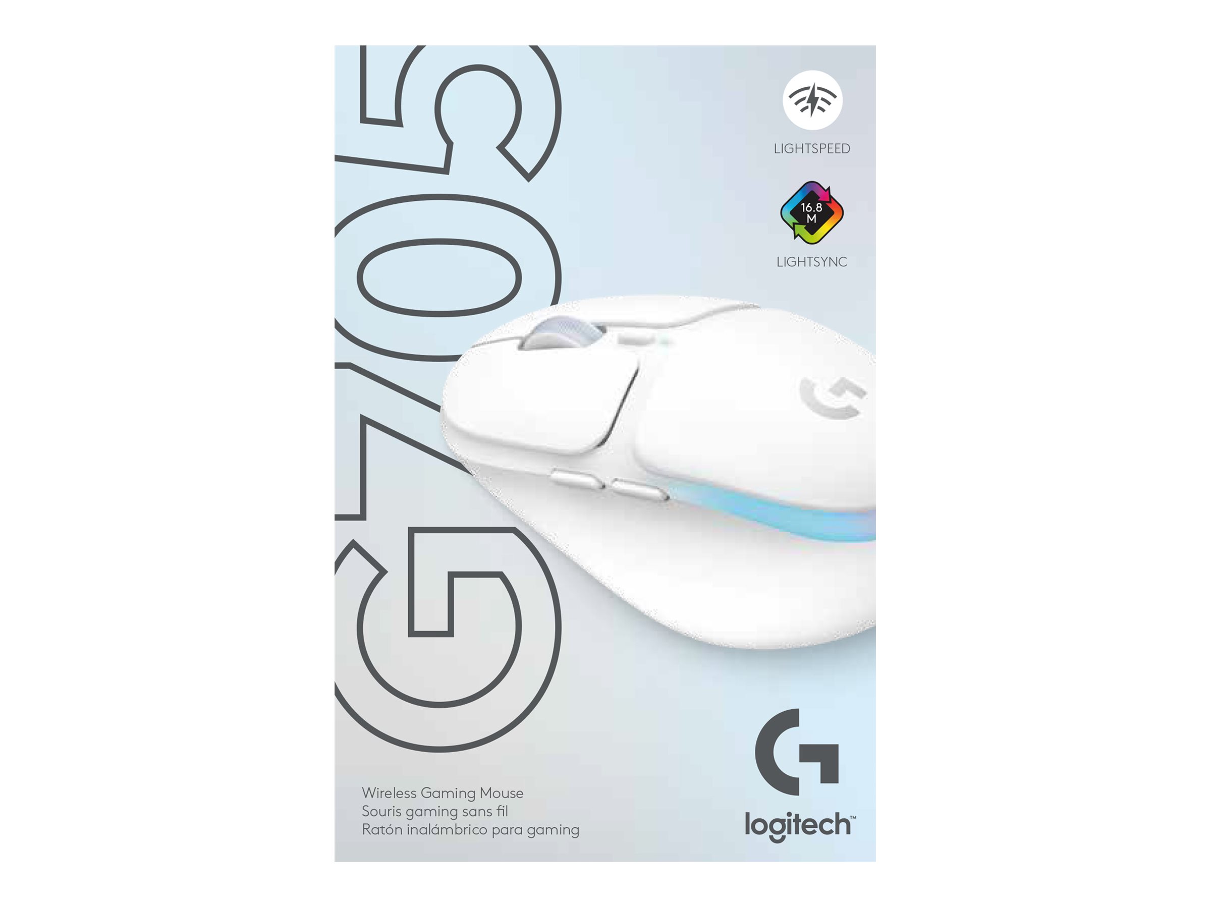 Logitech G G705 Ratón manos pequeñas 6 botones inalámbrico Bluetooth receptor USB de Logitech ...